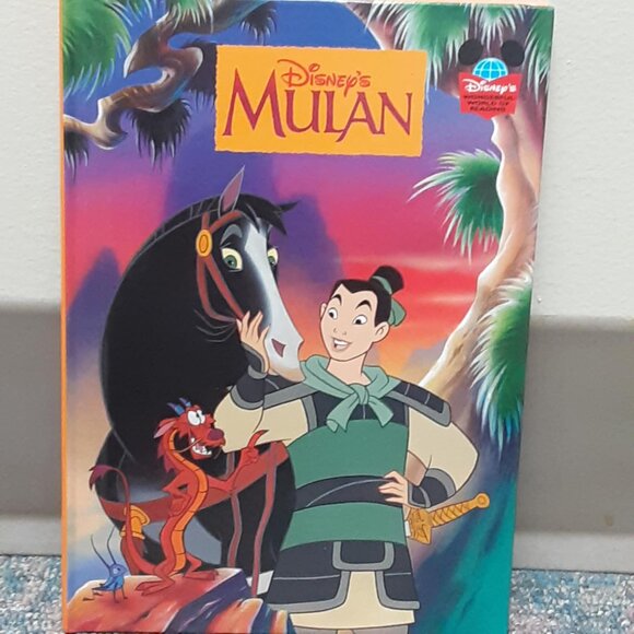 Disney | Other | Disneys Mulan Wonderful World Of Reading Hardcover ...